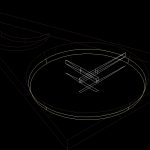 Clock / Clock / Wall 3d 3D DWG Model for AutoCAD • Designs CAD