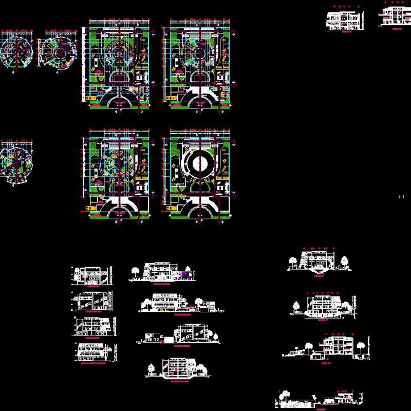 Clubhouse DWG Block for AutoCAD • Designs CAD