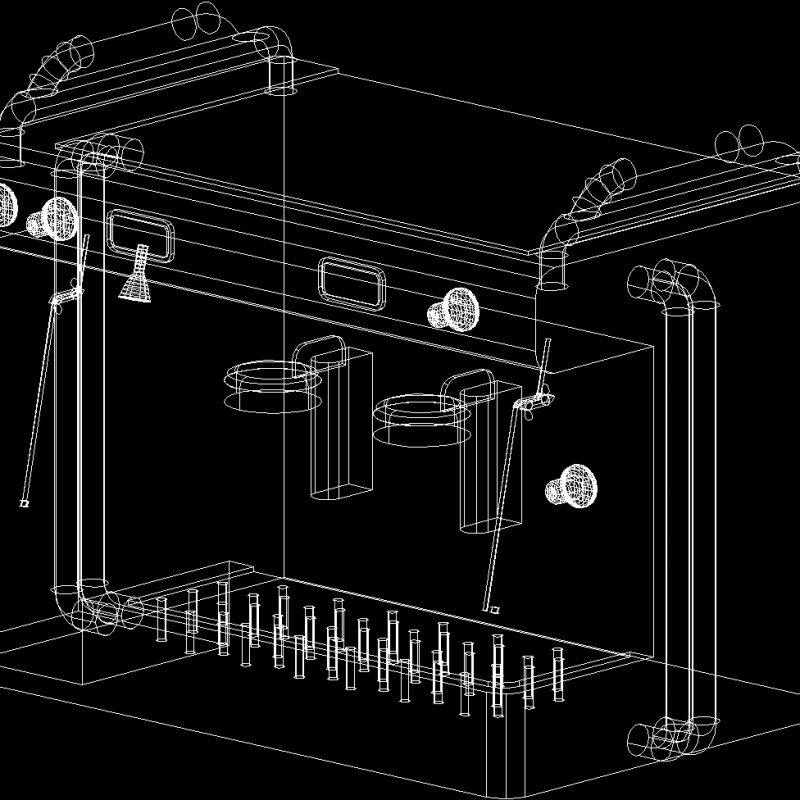 Coffee 3D DWG Model for AutoCAD • Designs CAD