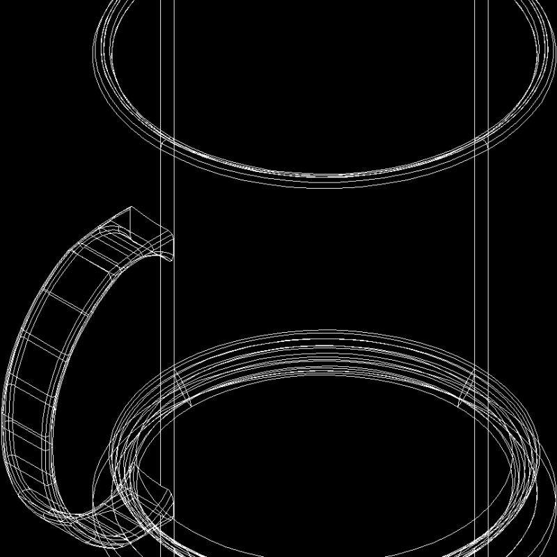 Coffee Cup 3D DWG Model for AutoCAD • Designs CAD