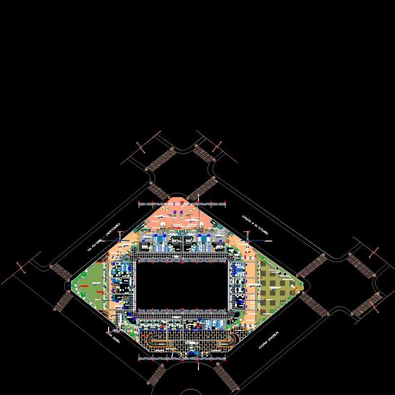 Coliseum DWG Block for AutoCAD • Designs CAD