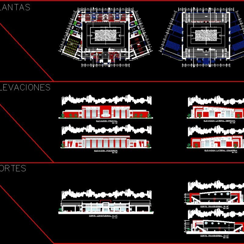 Coliseum DWG Plan for AutoCAD • Designs CAD