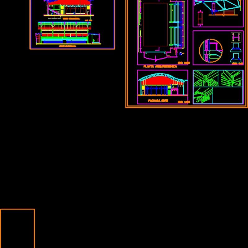 Coliseum Sports DWG Detail for AutoCAD • Designs CAD