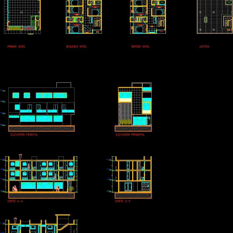 Commercial Local And House DWG Block for AutoCAD • Designs CAD