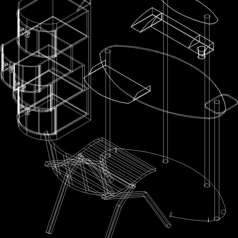 Computer Center Month DWG Block for AutoCAD • Designs CAD