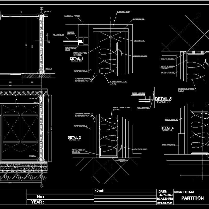 Construction Details DWG Detail for AutoCAD • Designs CAD