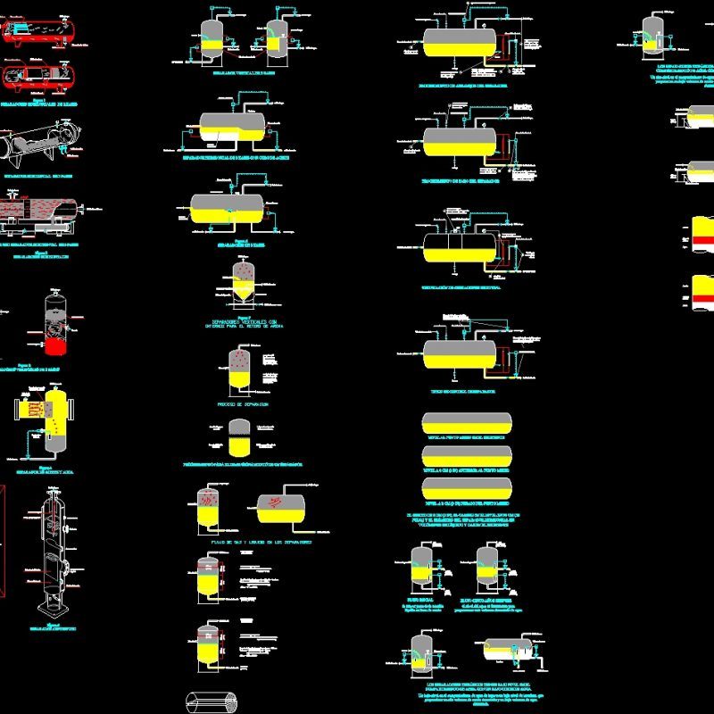 Containers - Separators DWG Block for AutoCAD • Designs CAD