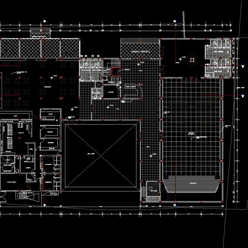 Convention Center Sacred Valley DWG Block for AutoCAD • Designs CAD