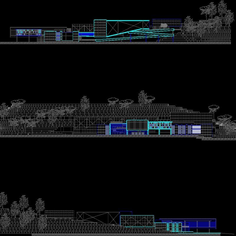 Conventions Center DWG Block for AutoCAD • Designs CAD