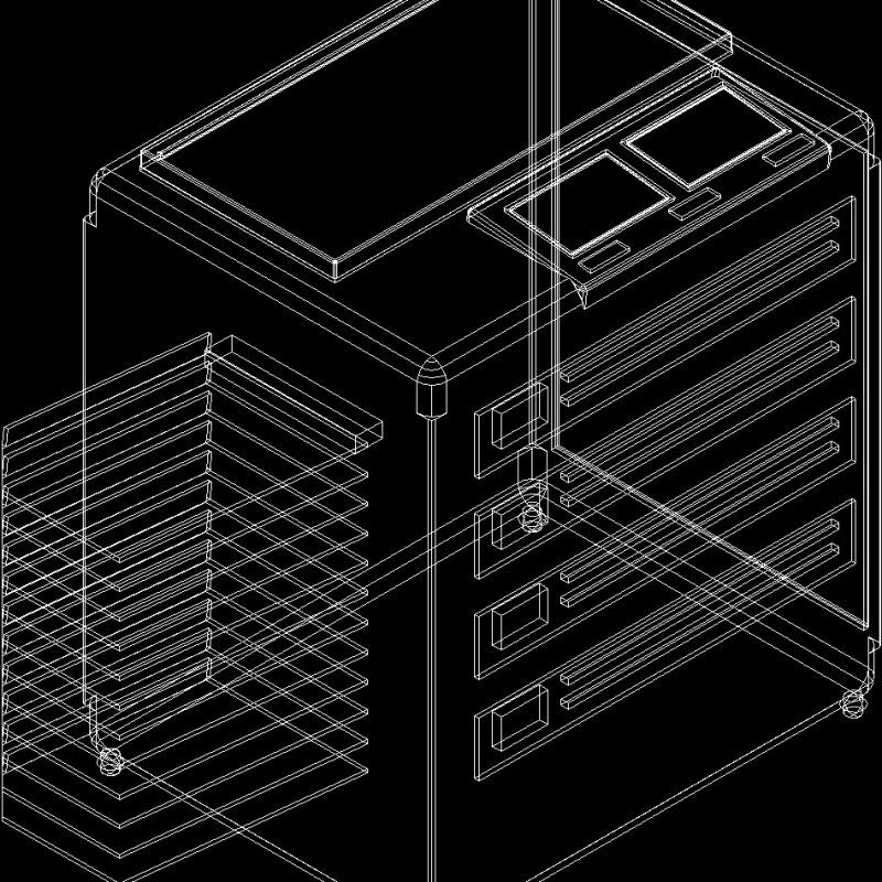 Copier 3D DWG Model for AutoCAD • Designs CAD