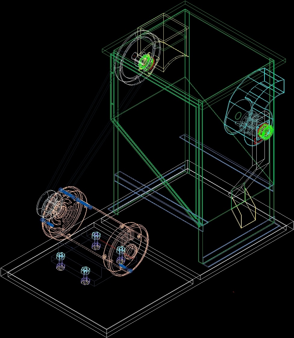 Corn Sheller DWG Block for AutoCAD | DesignsCAD