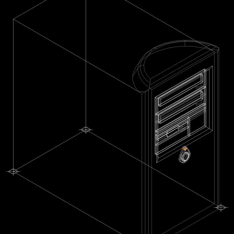 Cpu Compaq 3D DWG Model for AutoCAD • Designs CAD
