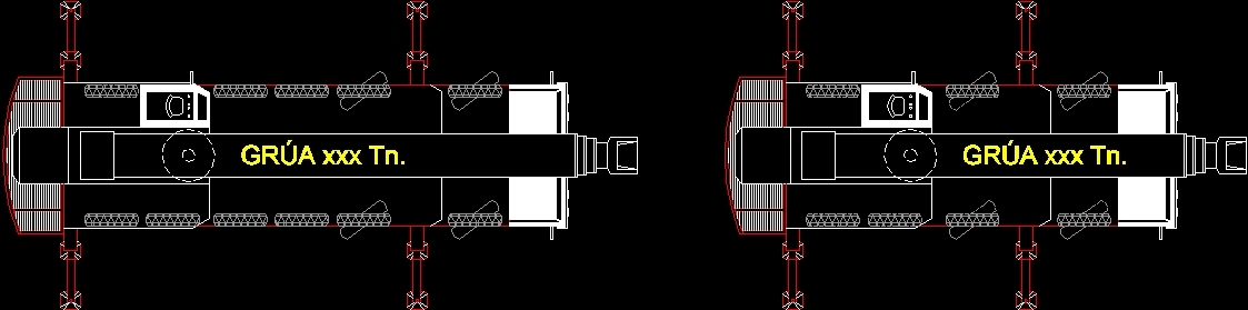 Crane Loaders, 120 And 300 Ton DWG Block for AutoCAD • Designs CAD