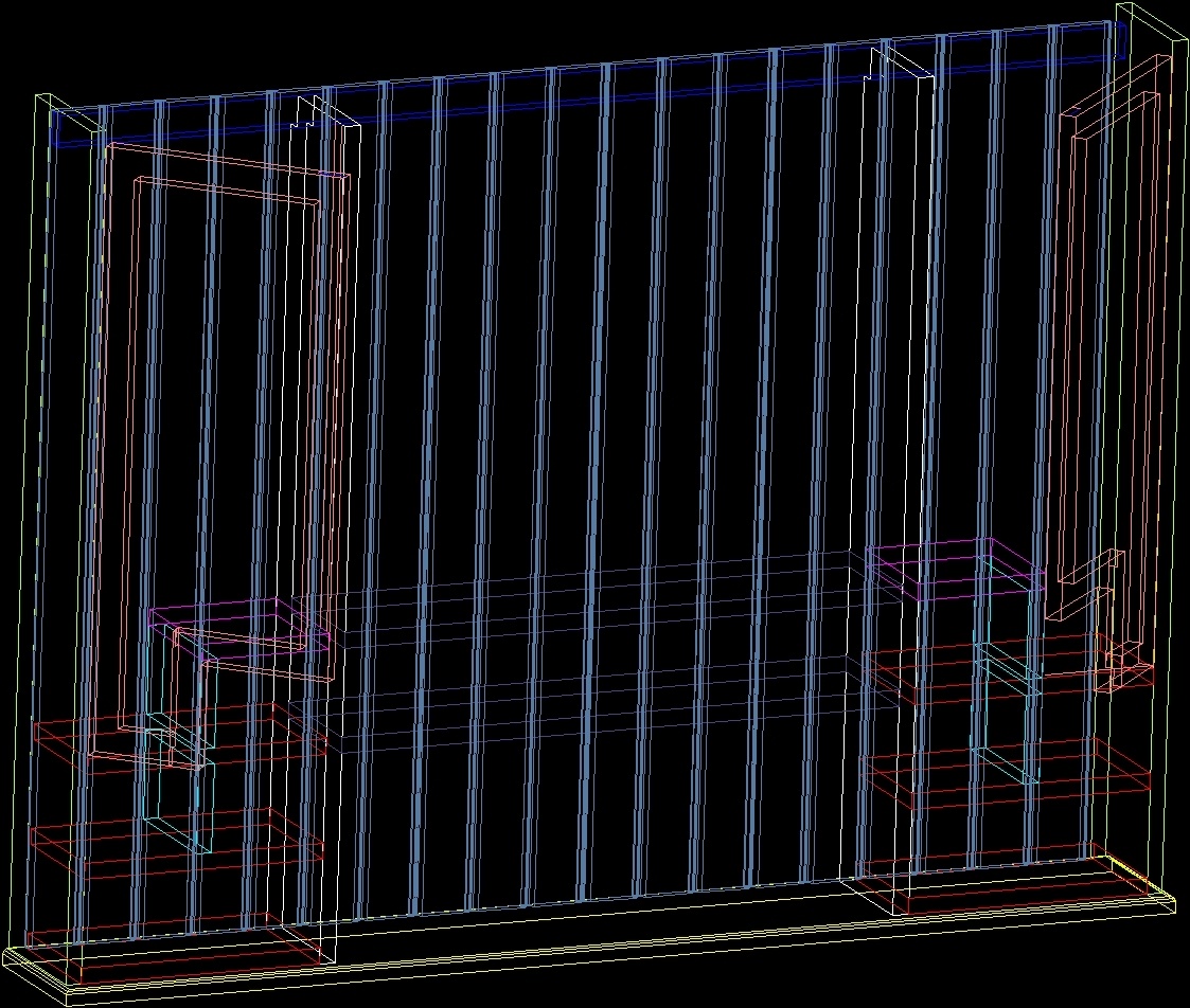 Cupboard 3D DWG Model for AutoCAD • Designs CAD