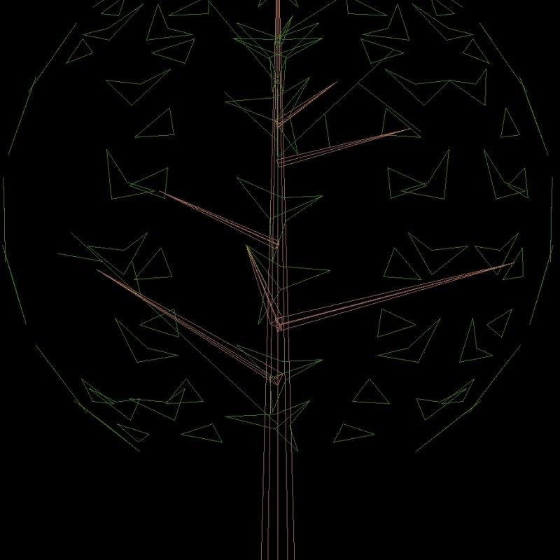 Deciduous Tree 3D DWG Model for AutoCAD • Designs CAD