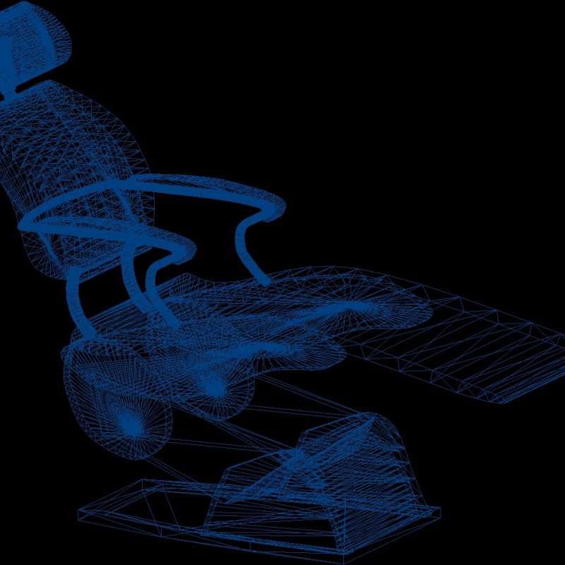 Dentist Chair 3D DWG Model for AutoCAD • Designs CAD
