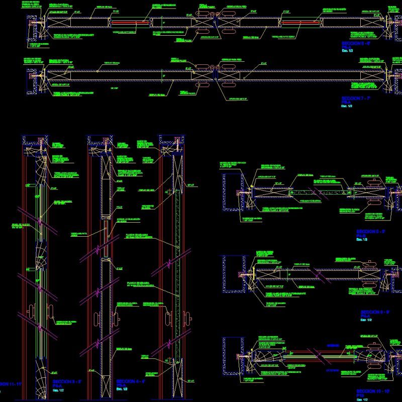Detail Door DWG Section for AutoCAD | DesignsCAD