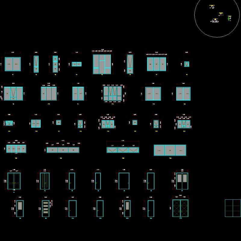 Details Of Windows DWG Detail for AutoCAD • Designs CAD