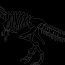 Dinosaur Skeleton DWG Elevation for AutoCAD • Designs CAD
