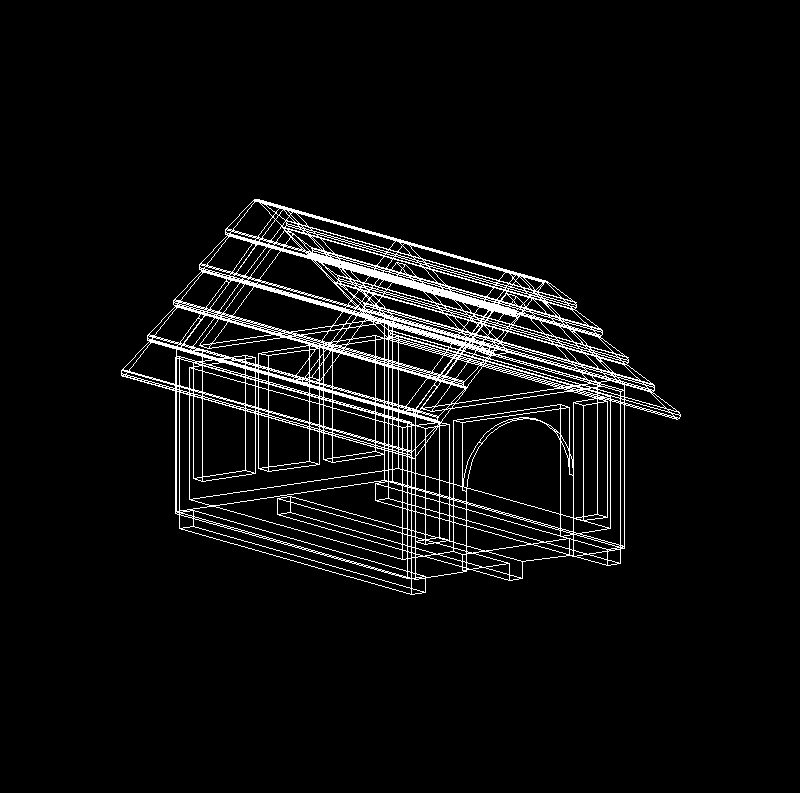 Dog Kennels DWG Block for AutoCAD • Designs CAD