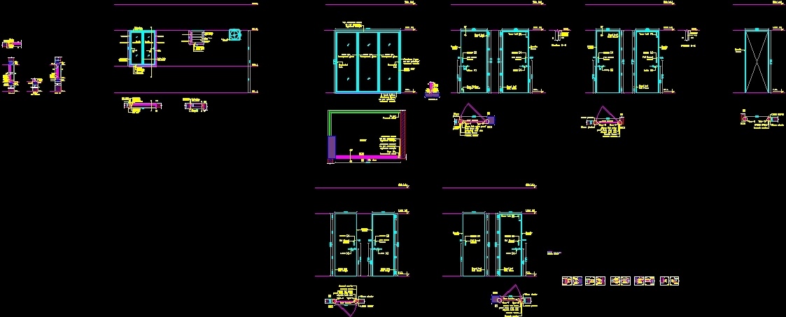 Upvc Door Window Detail Drawing Autocad Dwg Plan N Design