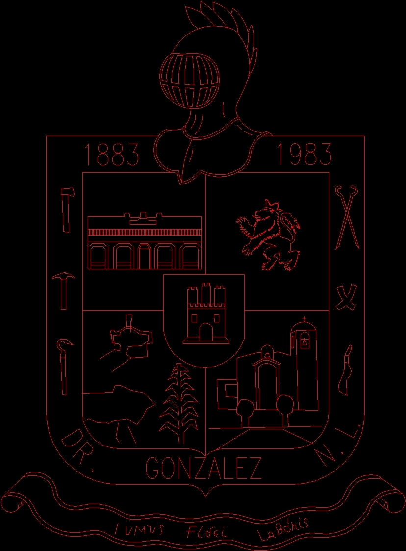 Dr Gonzalez; Nl Mexico Logo DWG Block for AutoCAD • Designs CAD