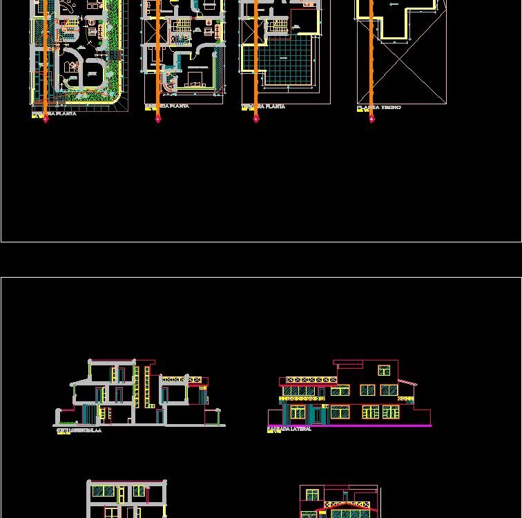 Draft DWG Full Project for AutoCAD | DesignsCAD