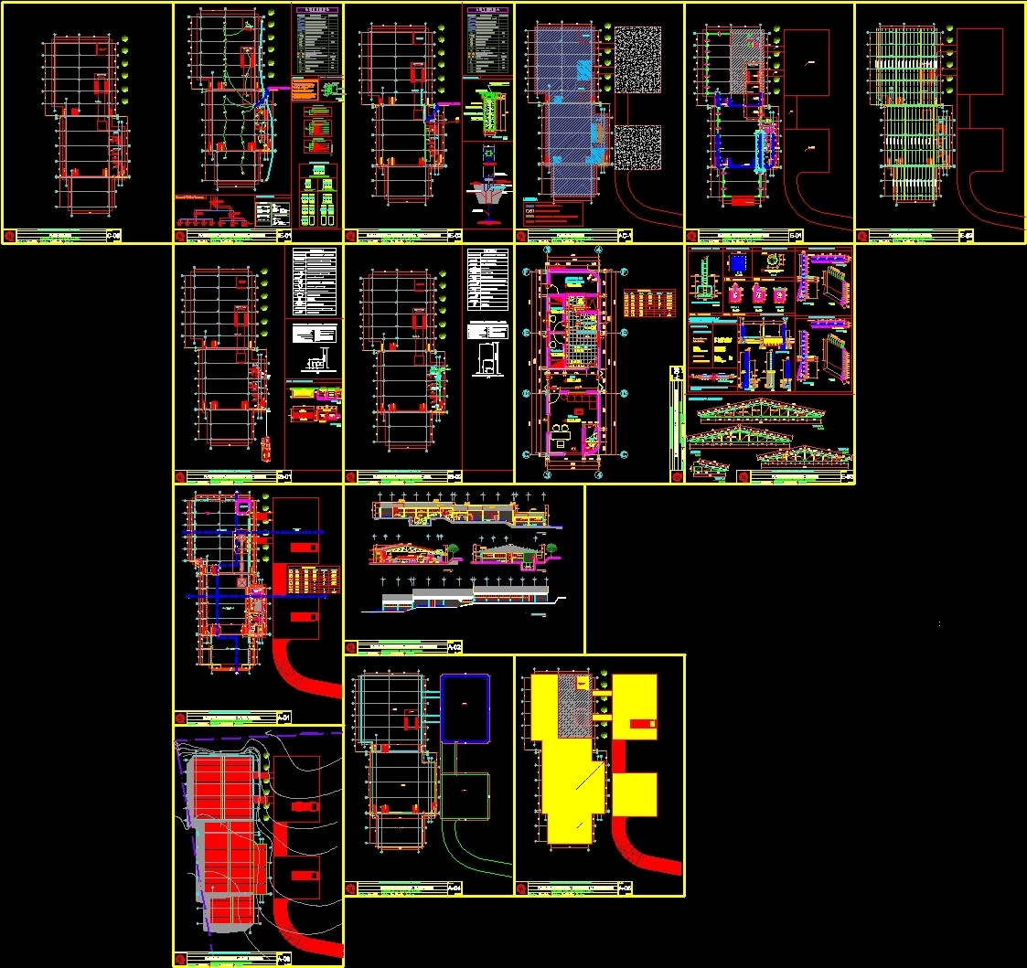 Draft Fertilizers - Fertilizer Processing Plant DWG Plan for AutoCAD ...