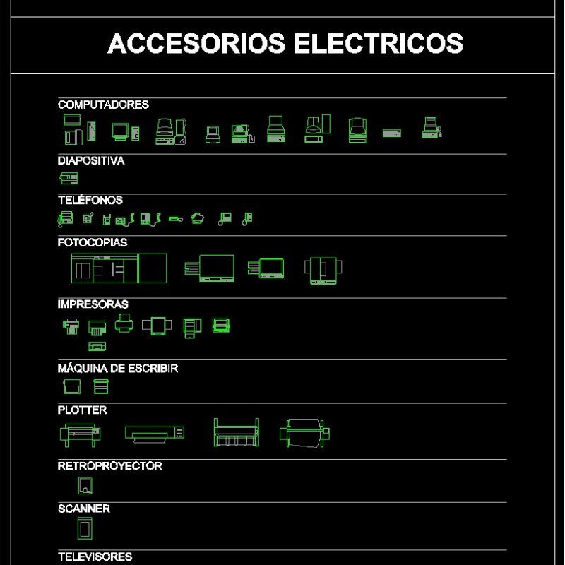 Electronic Devices DWG Block for AutoCAD • Designs CAD
