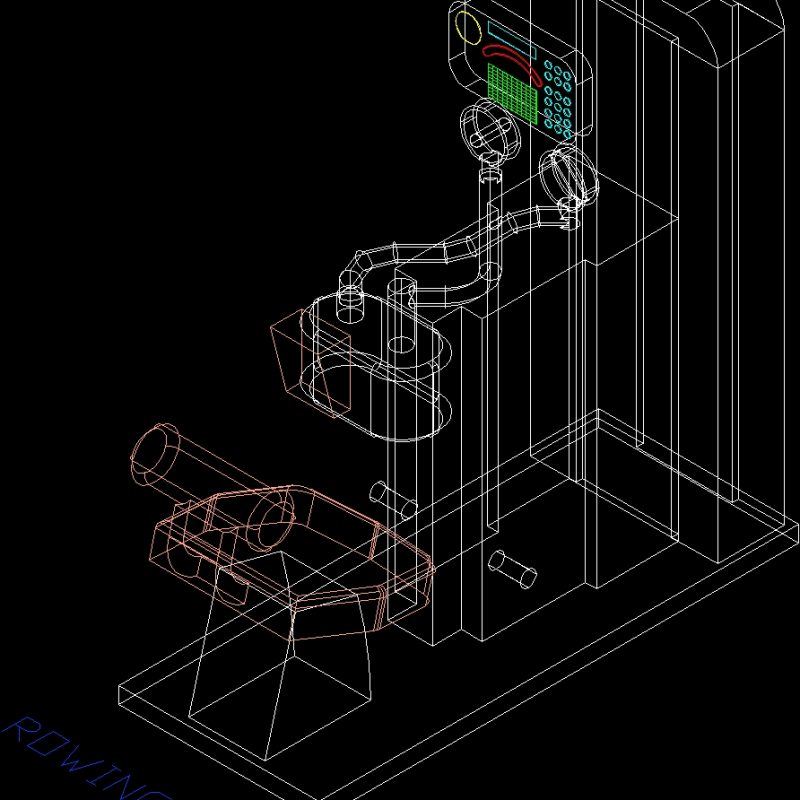 Exercise Machine DWG Block for AutoCAD • Designs CAD
