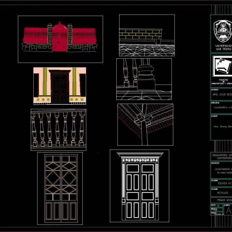Farmhouse DWG Block for AutoCAD • Designs CAD