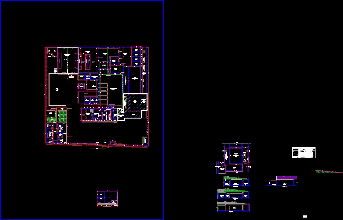 Fish Processing Plant - - Expansion Plans DWG Plan for AutoCAD ...