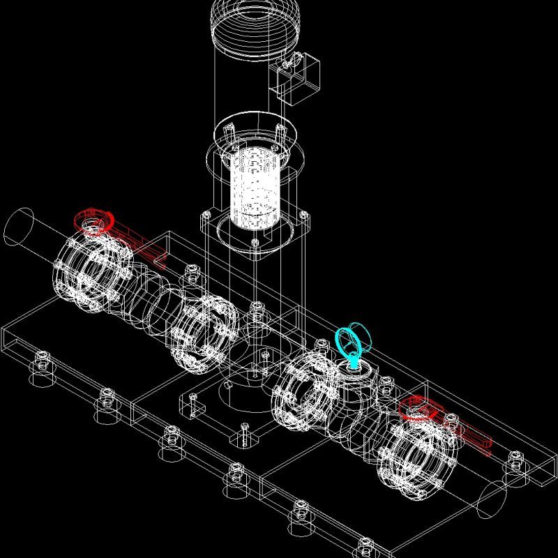 Flowmeter DWG Block for AutoCAD • Designs CAD