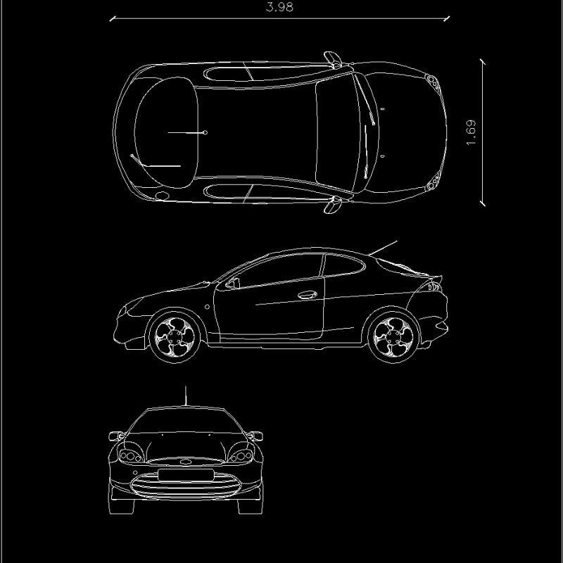 Ford - Puma DWG Block for AutoCAD • Designs CAD