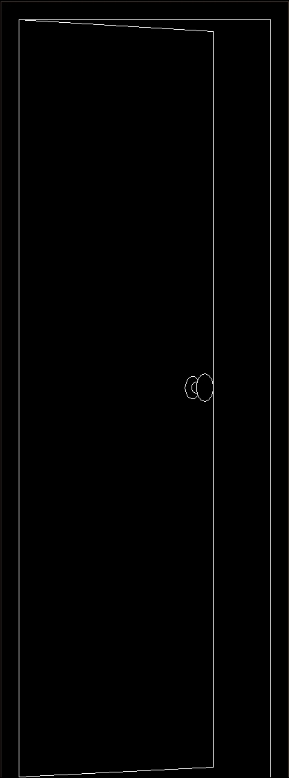 Gate 70 Cm Front View DWG Block for AutoCAD • Designs CAD