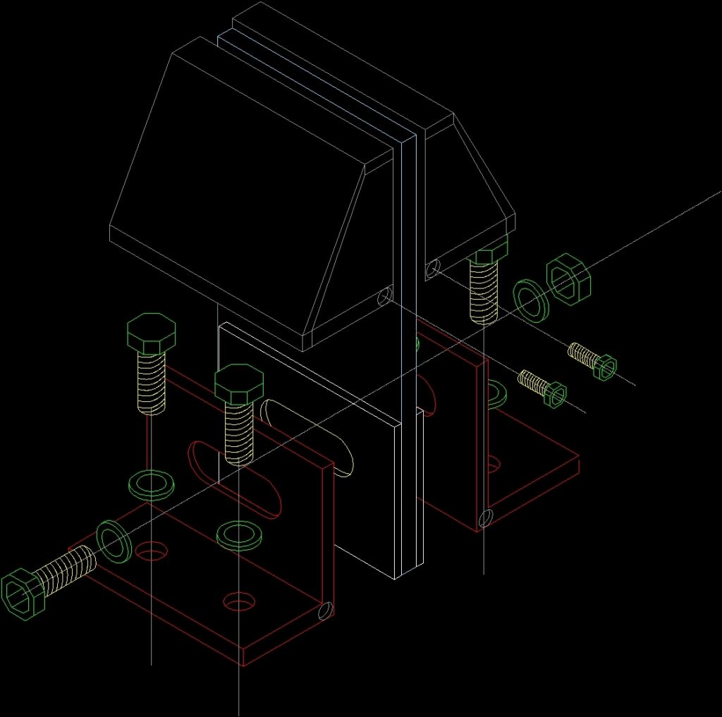 Glass Holders DWG Block for AutoCAD | DesignsCAD