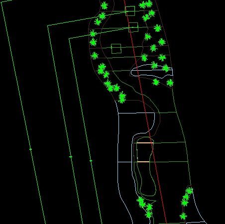 Golf Field The Horsehoe DWG Block for AutoCAD • Designs CAD