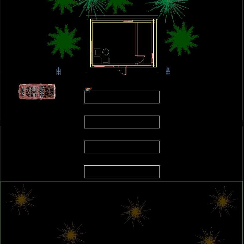 Guardhouse 3D DWG Model for AutoCAD • Designs CAD
