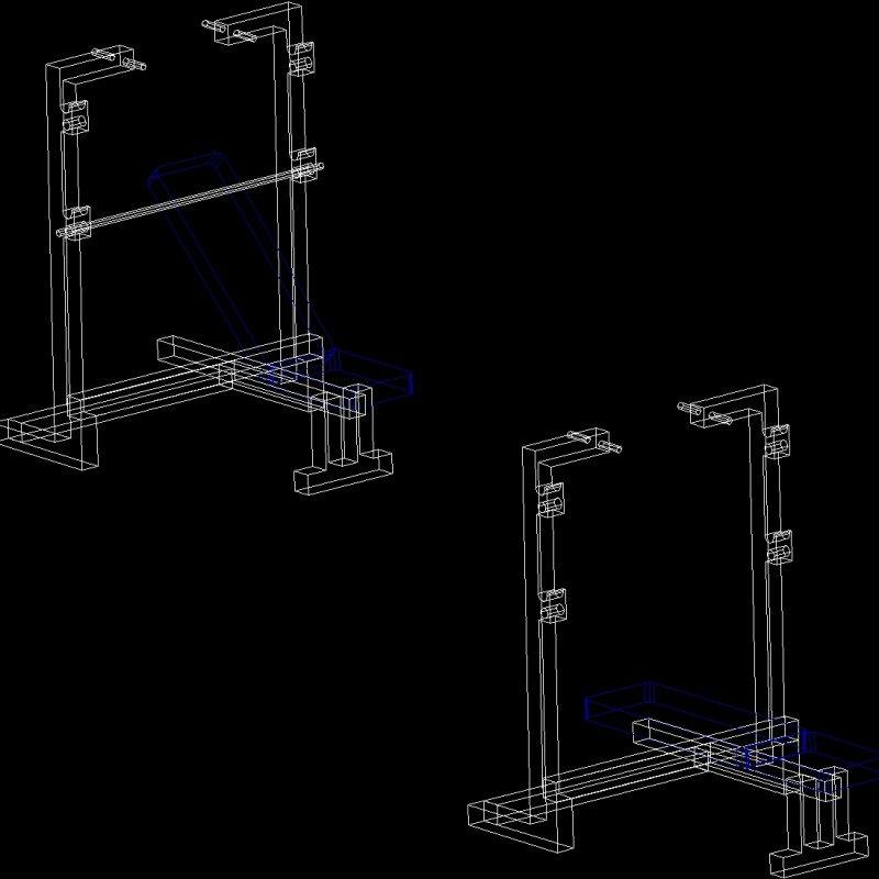 Gym Equipment DWG Block for AutoCAD • Designs CAD