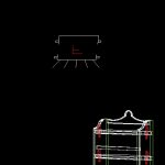 Hanging Wood Spice Rack 3D DWG Model for AutoCAD • Designs CAD