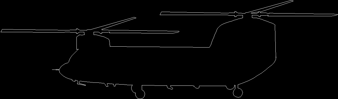 Helicopter DWG Block for AutoCAD • Designs CAD