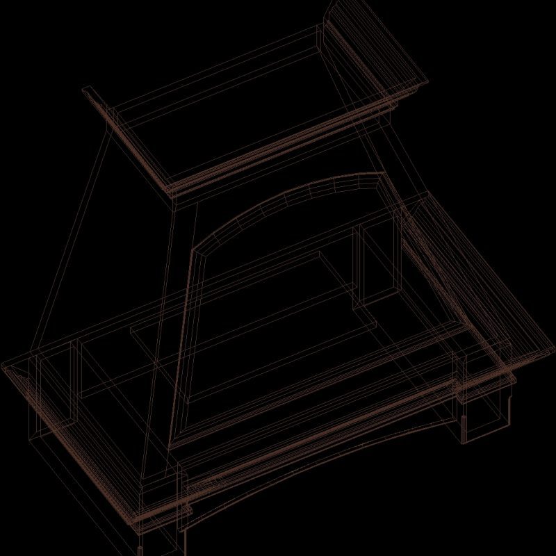Hood DWG Block for AutoCAD • Designs CAD