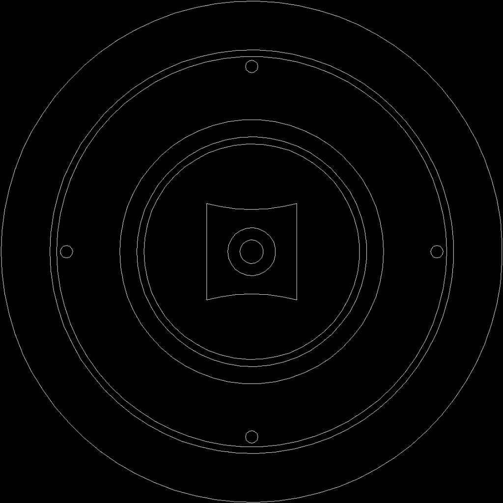 Hooter Mod 265 Mark Boston Acoustics – DWG Block for AutoCAD • Designs CAD