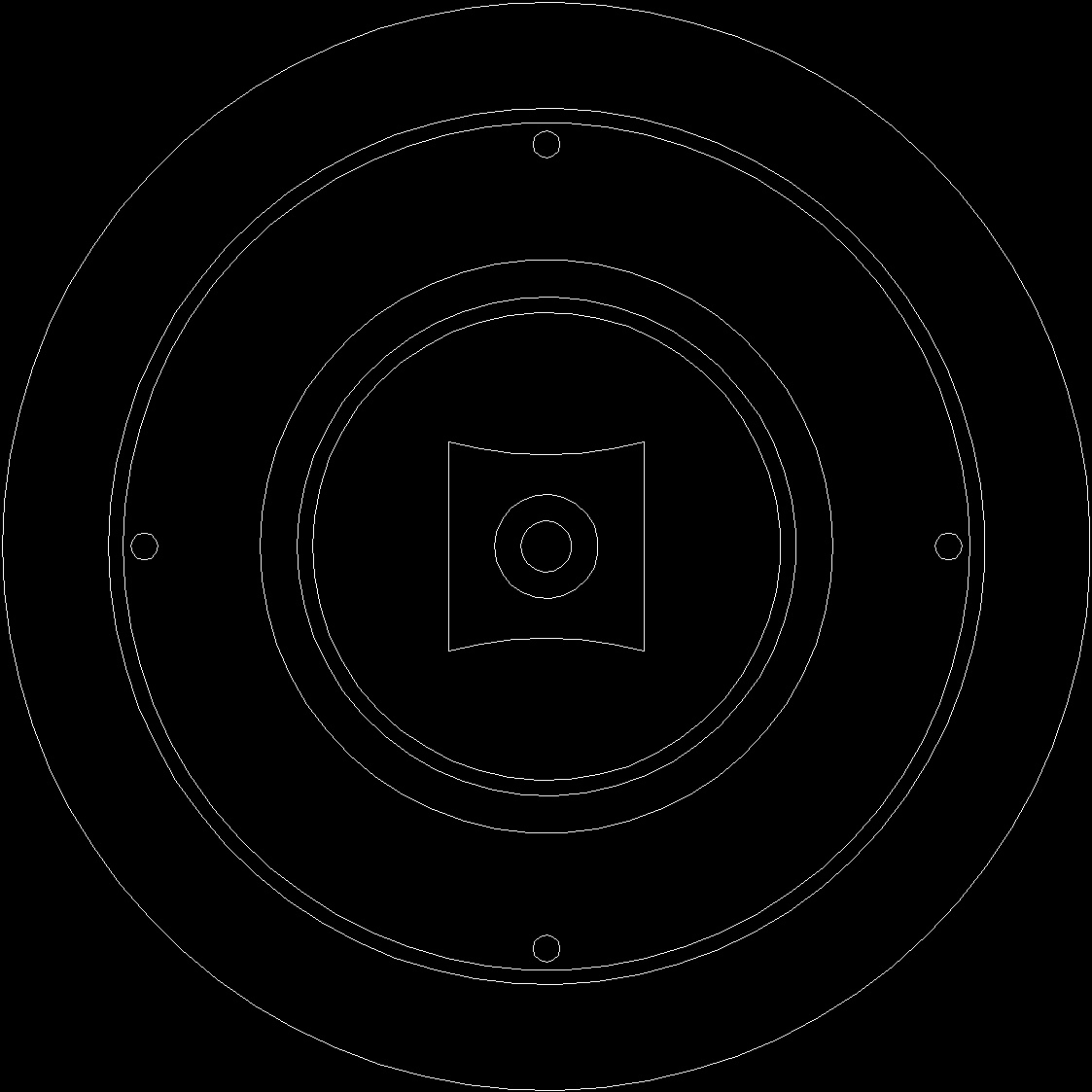 Hooter Mod 265 Mark Boston Acoustics - DWG Block for AutoCAD • Designs CAD
