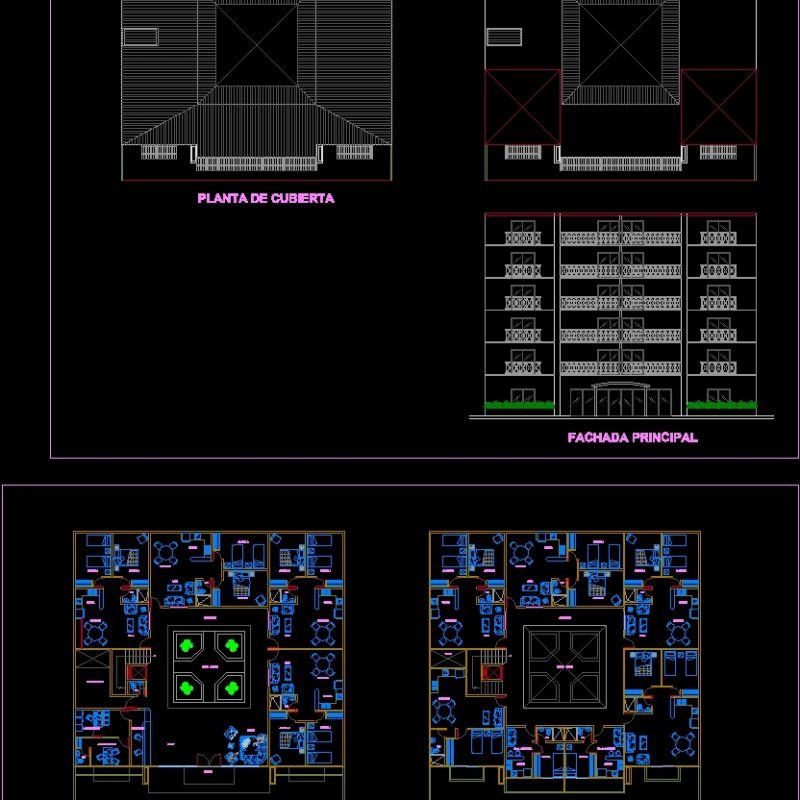 Hotel DWG Section for AutoCAD • Designs CAD