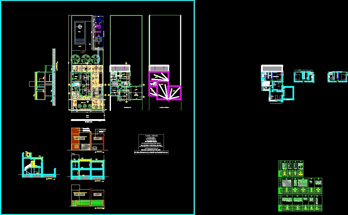 House – Duplex DWG Block for AutoCAD • Designs CAD