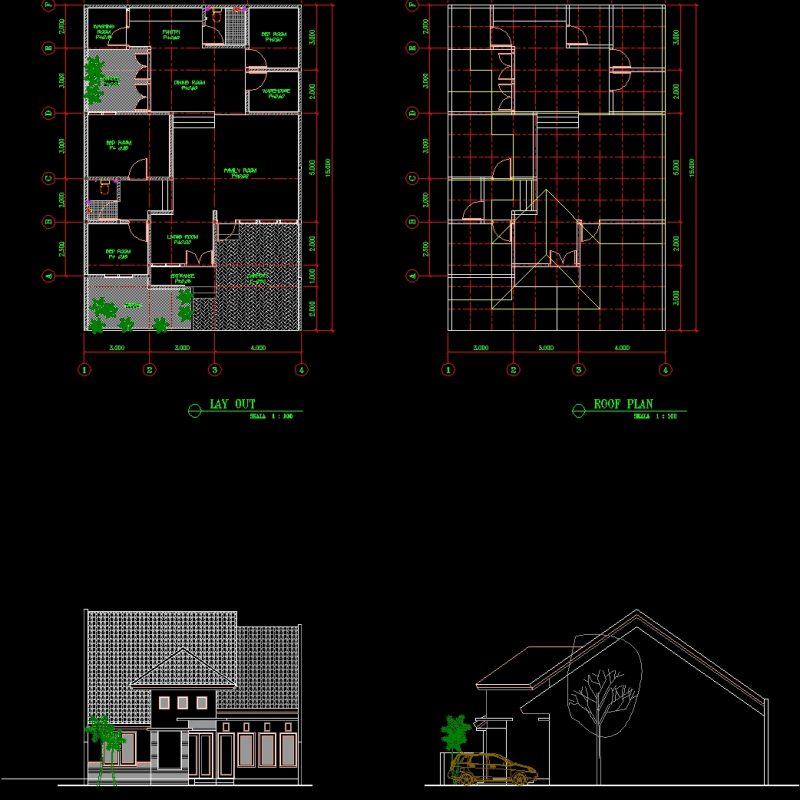 House DWG Block for AutoCAD • Designs CAD