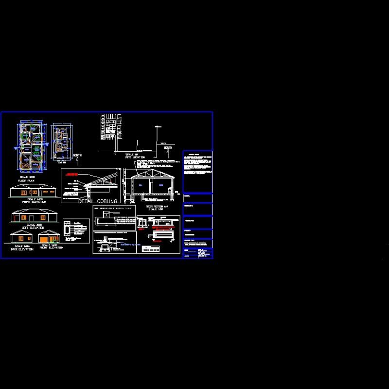 House DWG Section for AutoCAD • Designs CAD