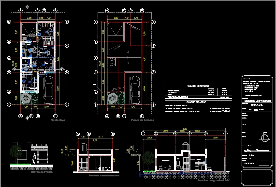 Housing - Plant And Cut DWG Block for AutoCAD • Designs CAD