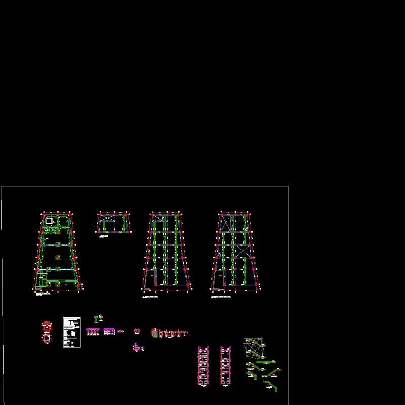 Housing With Stores DWG Block for AutoCAD • Designs CAD